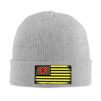 Generic Croix Chr&eacute;tienne J&eacute;sus Drapeau Am&eacute;ricain des &Eacute;tats-Unis Unisex Watch Cap Coupe-Vent Bonnets Tricot&eacute; Doux Skull Cap pour Cyclisme Course &Agrave; Pied Sport