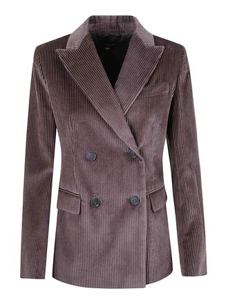 Max Mara Casualjacke - Dunkelbraun