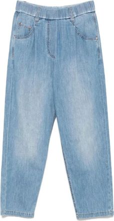 Brunello Cucinelli Femme, Jeans, Bleu, Taille: 40 FR Jean Femme Style D&eacute;contract&eacute;