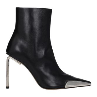 Off-white Leder-Stiefeletten - - Shoes - Damen - Schwarzk - 40 EU