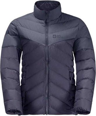 Jack Wolfskin Tundra Daunenjacke f&uuml;r Damen (Dunkles Marineblau)