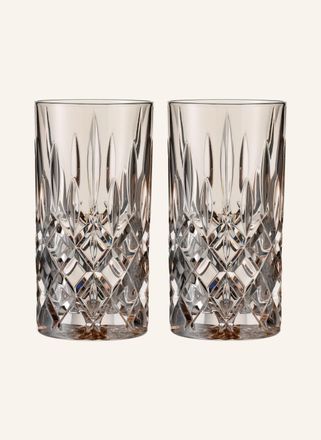 Nachtmann 2er-Set Longdrinkgl&auml;ser Noblesse beige