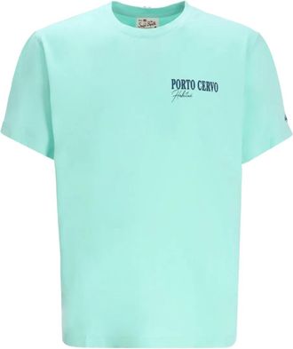 MC2 Saint Barth T-Shirt mit grafischem Print - Blau