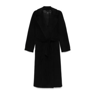 Max Mara Damen, M&auml;ntel, Schwarzk, 2XSGr&ouml;&szlig;e