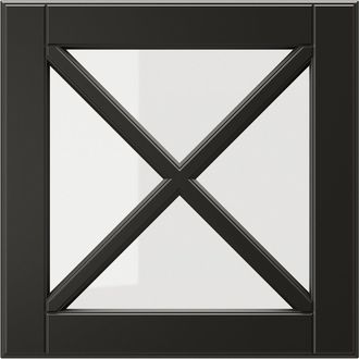 IKEA BODBYN Glastür mit Kreuzsprosse