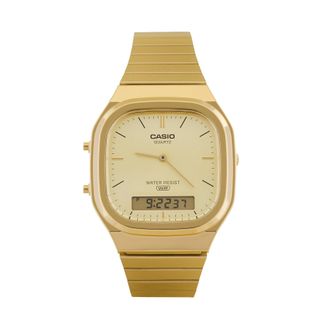 Casio Uhr Casio Vintage AQ-240EG-9AEF Goldfarben