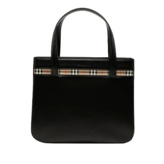 Burberry Sac cabas Pre-owned - Femme - Pre-owned - Noir - Taille: ONE Size