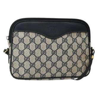 Gucci Sac bandouli&egrave;re Vintage Pre-owned - Femme - Pre-owned - Bleu - Taille: ONE Size