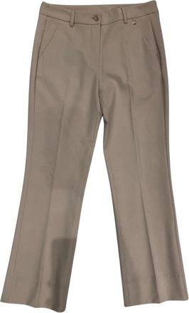 Herno Pantaloni a Trombetta - - Trousers - Damen - Beige - L