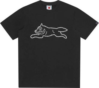 Icecream Icecream, Homme, Tops, Noir, Taille: M Crystal Running Dog Tee