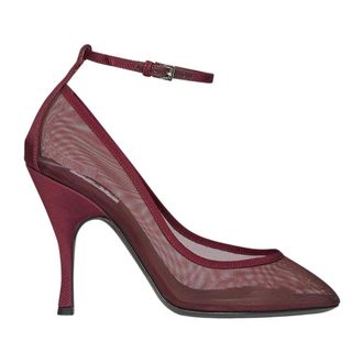 Alaia Escarpins en r&eacute;sille - Femme - Chaussures - Rouge - Taille: 36 EU