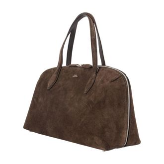 Toteme Womens Calfskin Shoulder Bag Brown