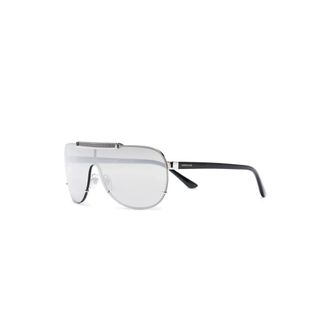 Versace Homme, Accessoires, Gris, Taille: 40 MM Ve2140 Lunettes de soleil