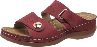 Generic Sandales Femme &Eacute;t&eacute; Compens&eacute;es Chaussures Sandales D&eacute;contract&eacute;es Pour Femmes Couleur Unie Mode Semelles Plates Id&eacute;ales Quotidien