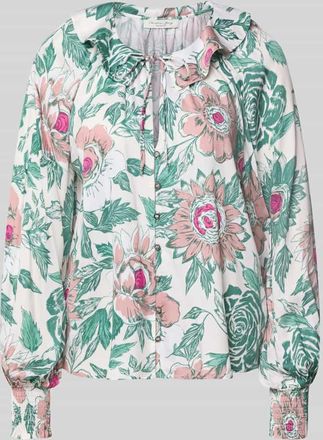 Christian Berg Relaxed Fit Bluse aus reiner Viskose