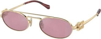 Miu Miu MU 54Zs Sonnenbrille - - Accessories - unisex - Gelb - 53 MM