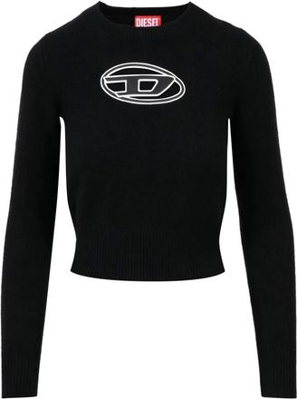 Diesel Femme, Pulls, Noir, Taille: 38 FR Pull M-Areesa