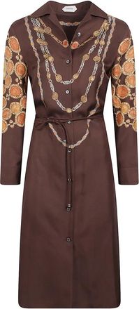Versace Femme, Robes, Brun, Taille: 38 FR Versace Robes