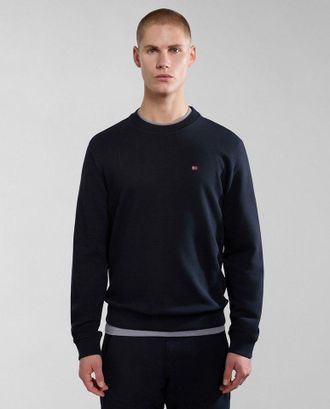 Napapijri Kapuzensweatshirt mit Langarm-Design, aus Baumwolle