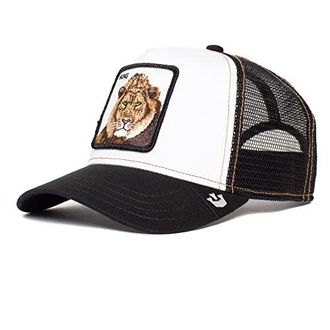 Goorin Brothers The Farm Casquette de Camionneur r&eacute;glable Unisexe, Trucker-Lion-Black- 27191, Taille Unique