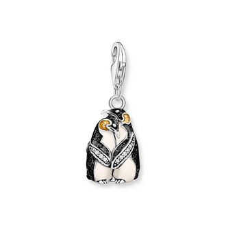 Thomas Sabo Thomas Sabo Charm-Anh&auml;nger Pinguine 925 Sterlingsilber 1909-691-7