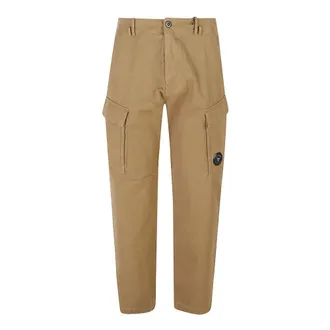 C.P. Company C.p. Company - Pantalon droit - Homme - Pantalons - Beige - Taille: S