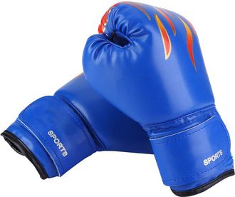 Generic Boxhandschuhe f&uuml;r, Robust, Elastisch, Gepolstert Zum Schlagen und Sparring, Rot Schwarz Blau, 1 Paar, f&uuml;r 3-12 Jahre ( 3)