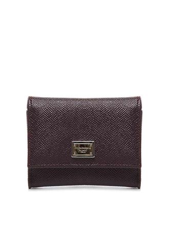 Dolce & Gabbana Portemonnaie - Dunkelrot