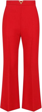 Valentino Garavani Pantalons D&eacute;contract&eacute;s - Rouge
