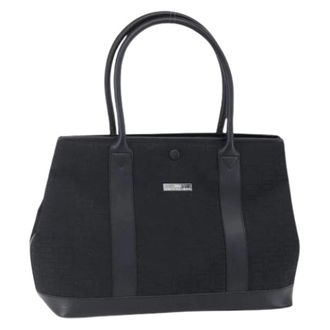 Balenciaga Pre-owned Canvas Tote Bag - - Pre-owned - Damen - Schwarzk - ONE SIZE