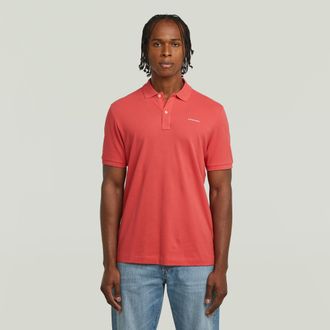 G-Star Oluv Slim Poloshirt - Rot - Herren