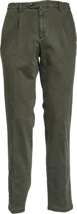 BRIGLIA 1949 Homme, Pantalons, Vert, Taille: M Pantalons