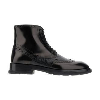 Alexander McQueen Punk Stiefeletten - - Shoes - Herren - Schwarzk - 40 EU