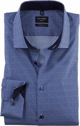 Olymp Olymp, Herren, Shirts, Blau, 2XLGröße