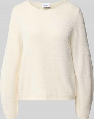 Comma Strickpullover mit Rundhalsausschnitt