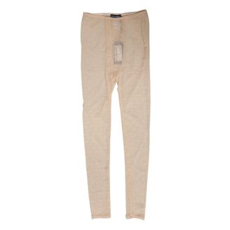 Dolce & Gabbana Leggings Hose - - Trousers - Damen - Beige - S