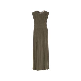 Zimmermann Femme, Robes, Vert, Taille: 38 FR Pleated Dress