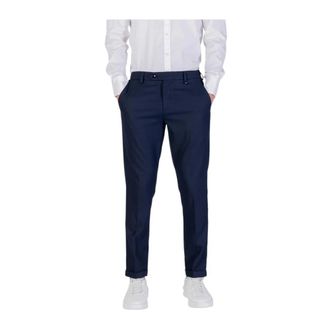 Antony Morato Ma&szlig;geschneiderte Hose mit Rei&szlig;verschluss und Knopfverschluss - - Trousers - Herren - Blau - L
