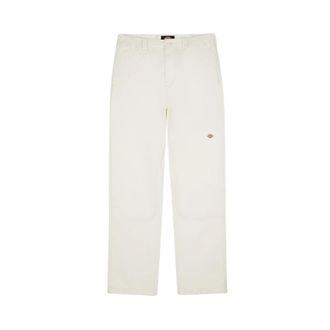 Dickies Cropped Hosen- Stilvoll und Bequem - - Trousers - Herren - Wei&szlig; - W34