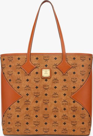 MCM Dia Shopper in Visetos-Leder-Mix