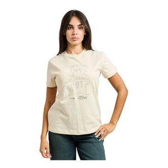 Guess Femme, Tops, Beige, Taille: 36 FR Guess T-shirts et Polos Beige