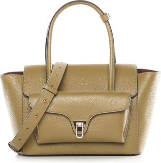 Coccinelle Femme, Sacs, Vert, Taille: ONE Size Double Beat Handbag