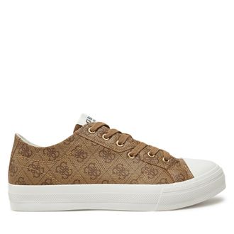Guess Sneakers aus Stoff Guess FMPISL PAC12 Beige