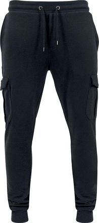Urban Classics Herren Cargo Hose Fitted Cargo Sweatpants, Gr. W32/L32 (Herstellergröße: M), Schwarz (Black 7)