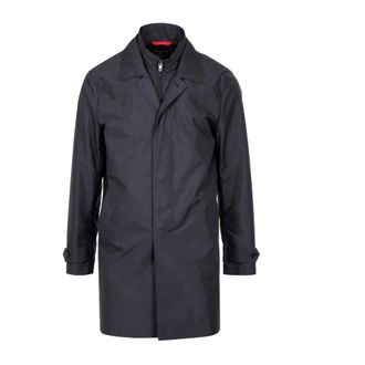 Fay Single-Breasted Coats - - Coats - Herren - Blau - 2XL