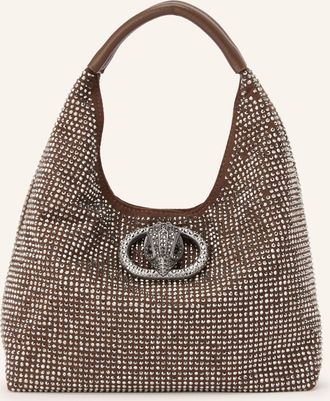 Kurt Geiger Handtasche Mit Schmucksteinen braun