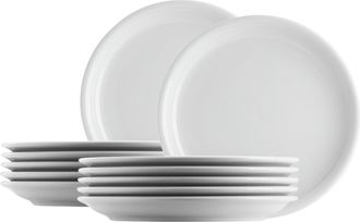 Thomas Trend Weiss Fr&uuml;hst&uuml;cksteller 20 cm Set 12tlg