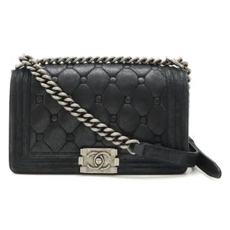 Chanel Pre-owned Cuir sacs-ports-paule - Femme - Pre-owned - Noir - Taille: ONE Size