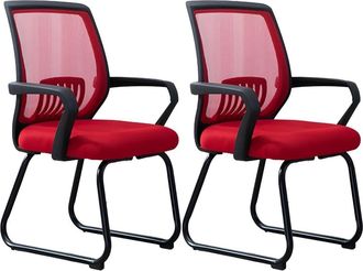 Generic Kommerzielle Konferenzstuhlgarnitur, ergonomische B&uuml;rost&uuml;hle mit Lendenwirbelst&uuml;tze, ideal f&uuml;r Empfangsr&auml;ume, G&auml;stezimmer und Besprechungsr&auml;ume