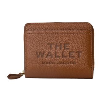 Marc Jacobs Die kompakte Leder-Mini-Geldb&ouml;rse - - Accessories - Damen - Braun - ONE SIZE